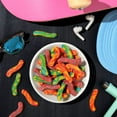 Trolli Sour Electric Crawlers 4.25 Ounce Gummy Worms with Sour Flavors ...