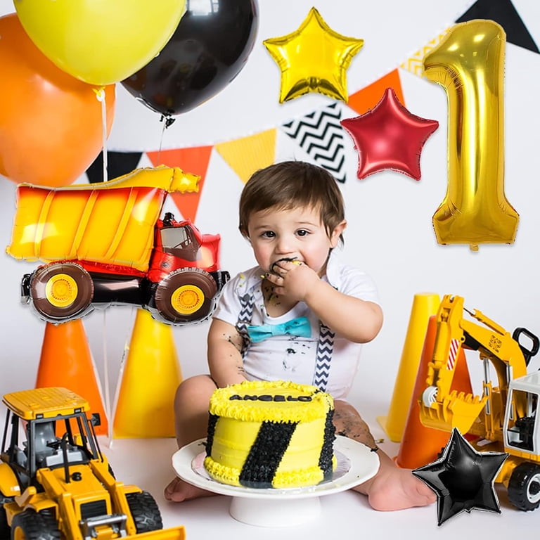 Construction First Birthday
