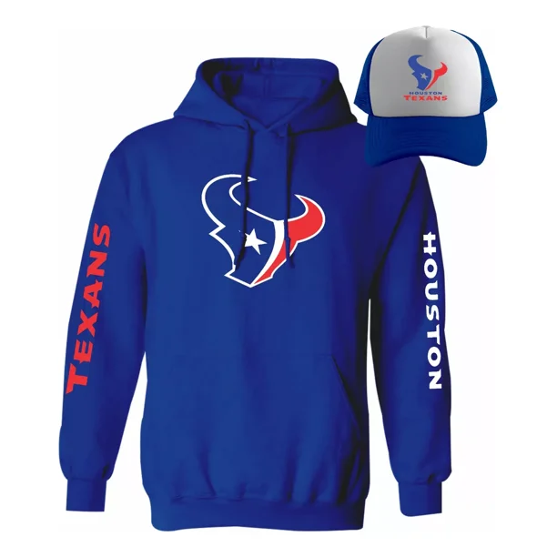 Kit De Sudadera + Gorra Sublimada Modelo Houston Texans | Walmart en línea