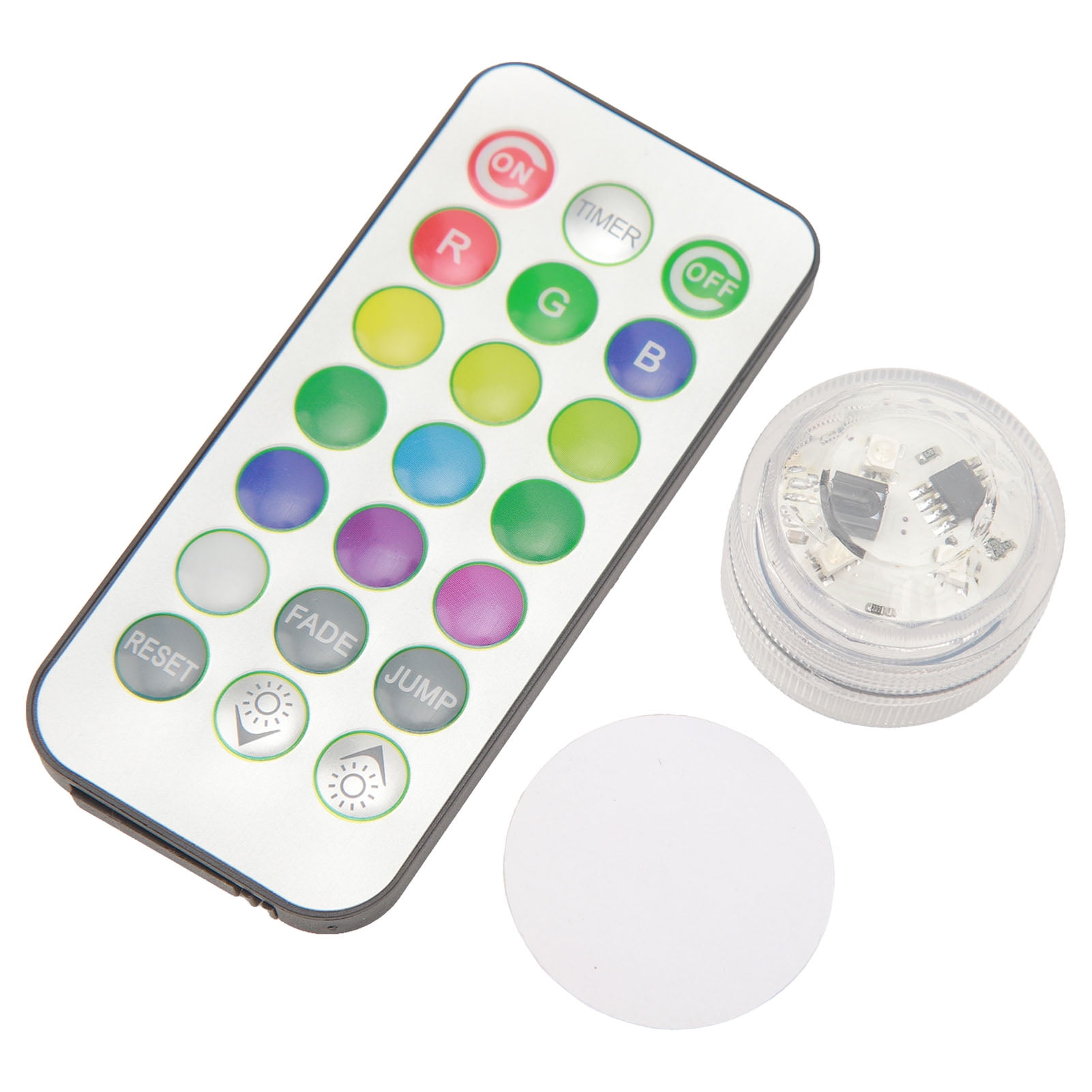 Luz LED con control remoto, Luz LED Luz ambiental múltiple colorida Luz ...