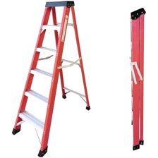 Louisville Ladder FXP1703 3 ft. Fiberglass Platform Ladder, Type IA ...