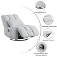 CHITA Power Recliner Chair for living Room, Swivel Rocker Recliner Sofa ...