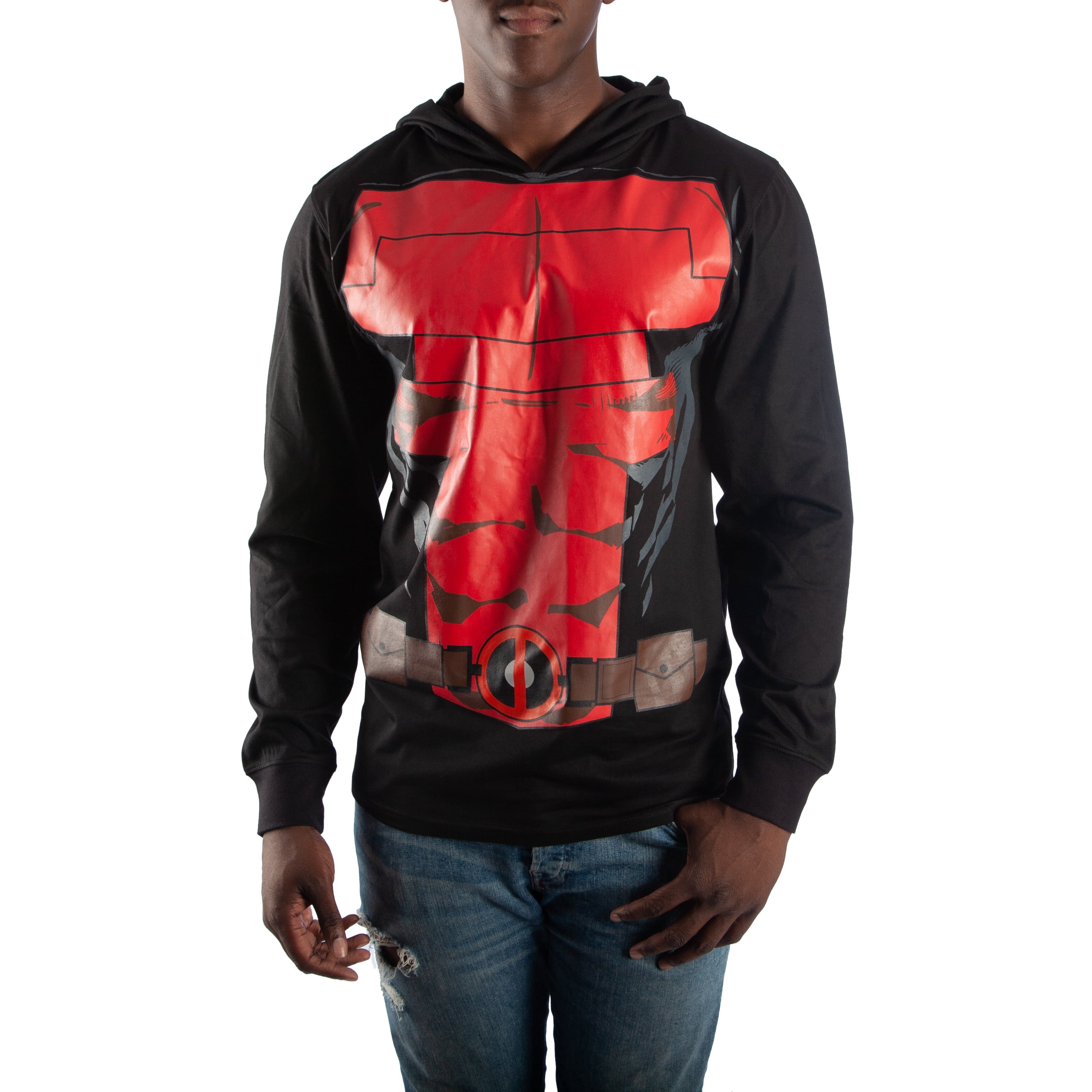 Marvel Deadpool Packaged Hoodie Deadpool Cosplay Lightweight Deadpool ...