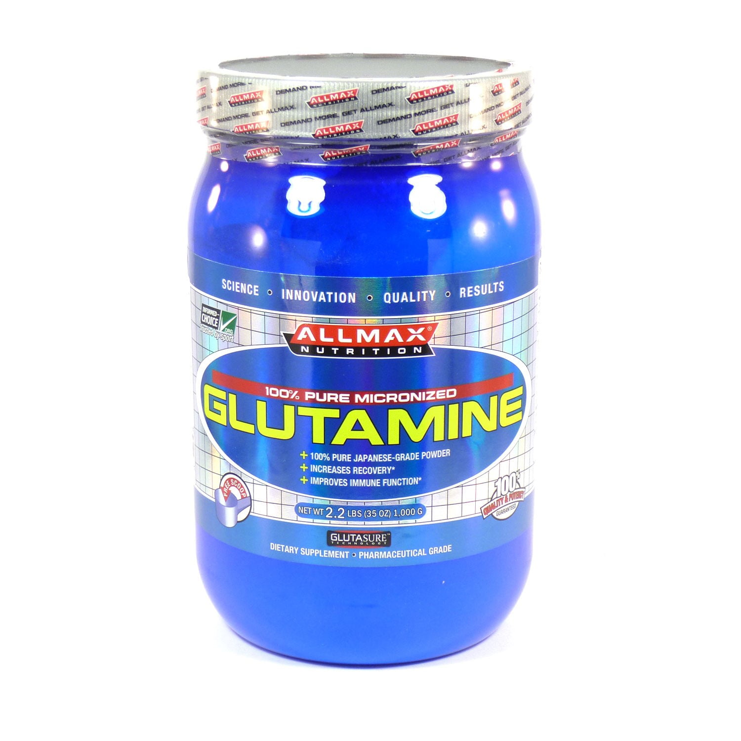 AllMax Glutamine Powder, 200 Servings - Walmart.com