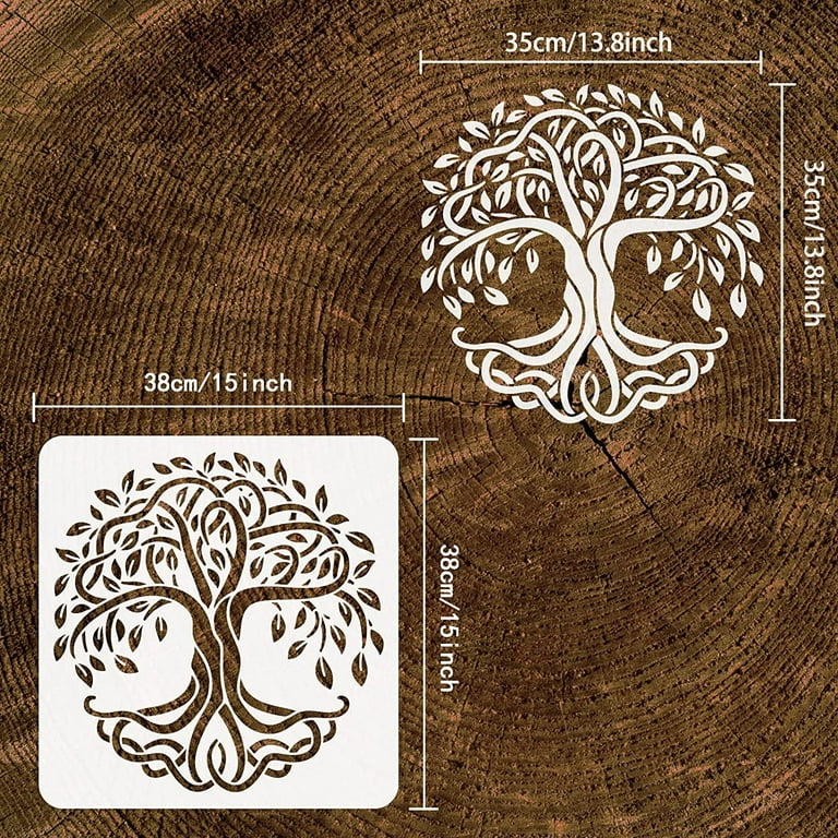 Celtic Tree Of Life Stencil