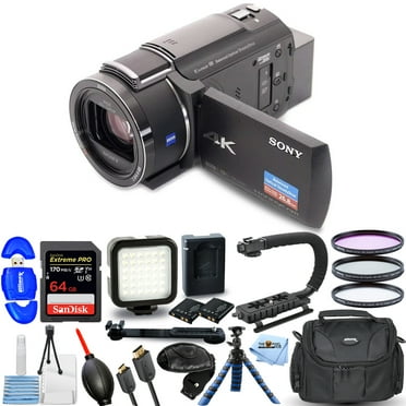 Sony FDR-AX43 UHD 4K Handycam Camcorder - Movie Camera & Video Recorder ...