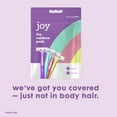 Joy Disposable Razors for Women, Rainbow Pack, 4 Razors - Walmart.com