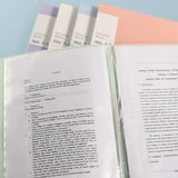 Double-sided File Folder- High-Transparency, Large Capacity, Inner ...