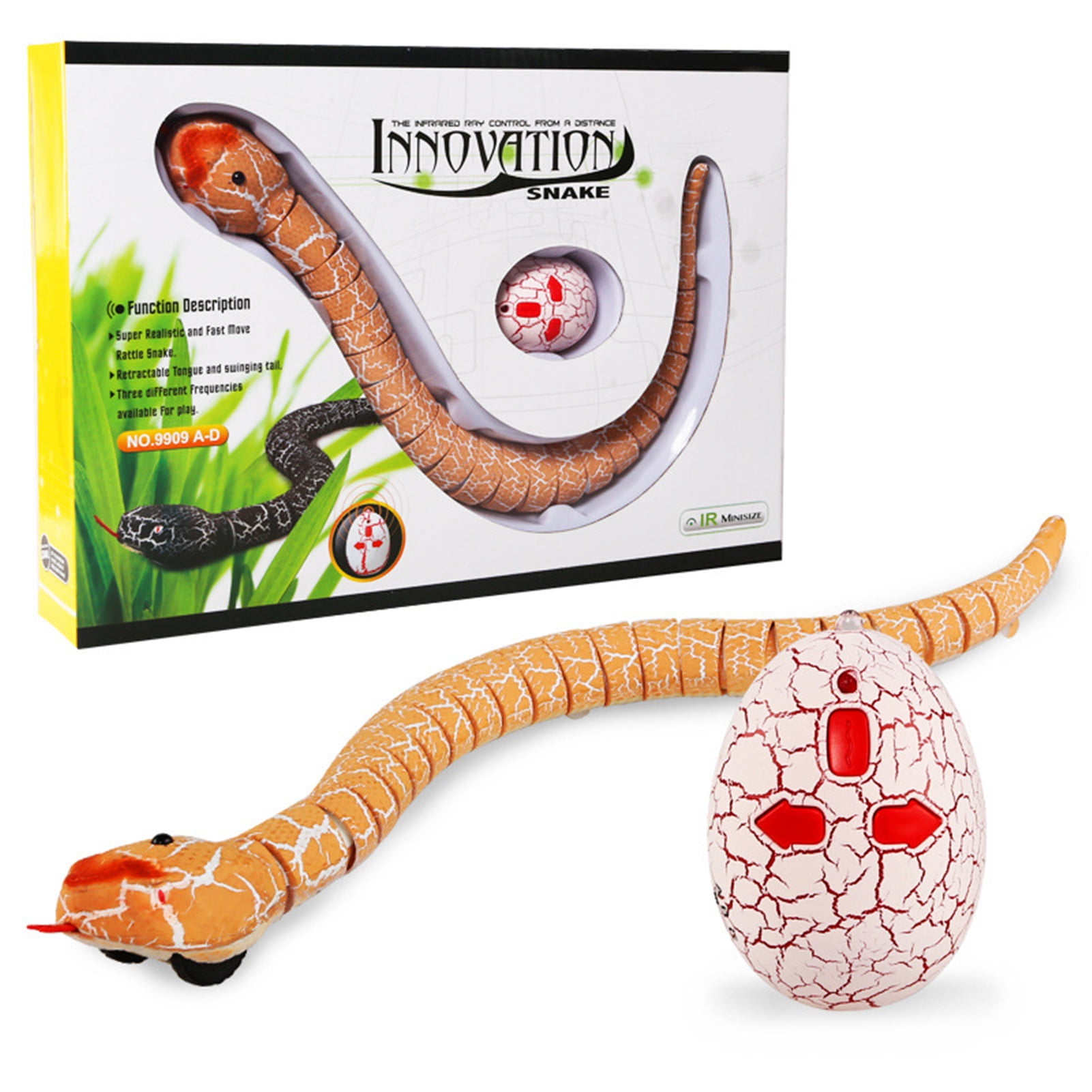 Buy Rattle Snake Toy Realistic Rechargeable Rattlesnake With Remote ...