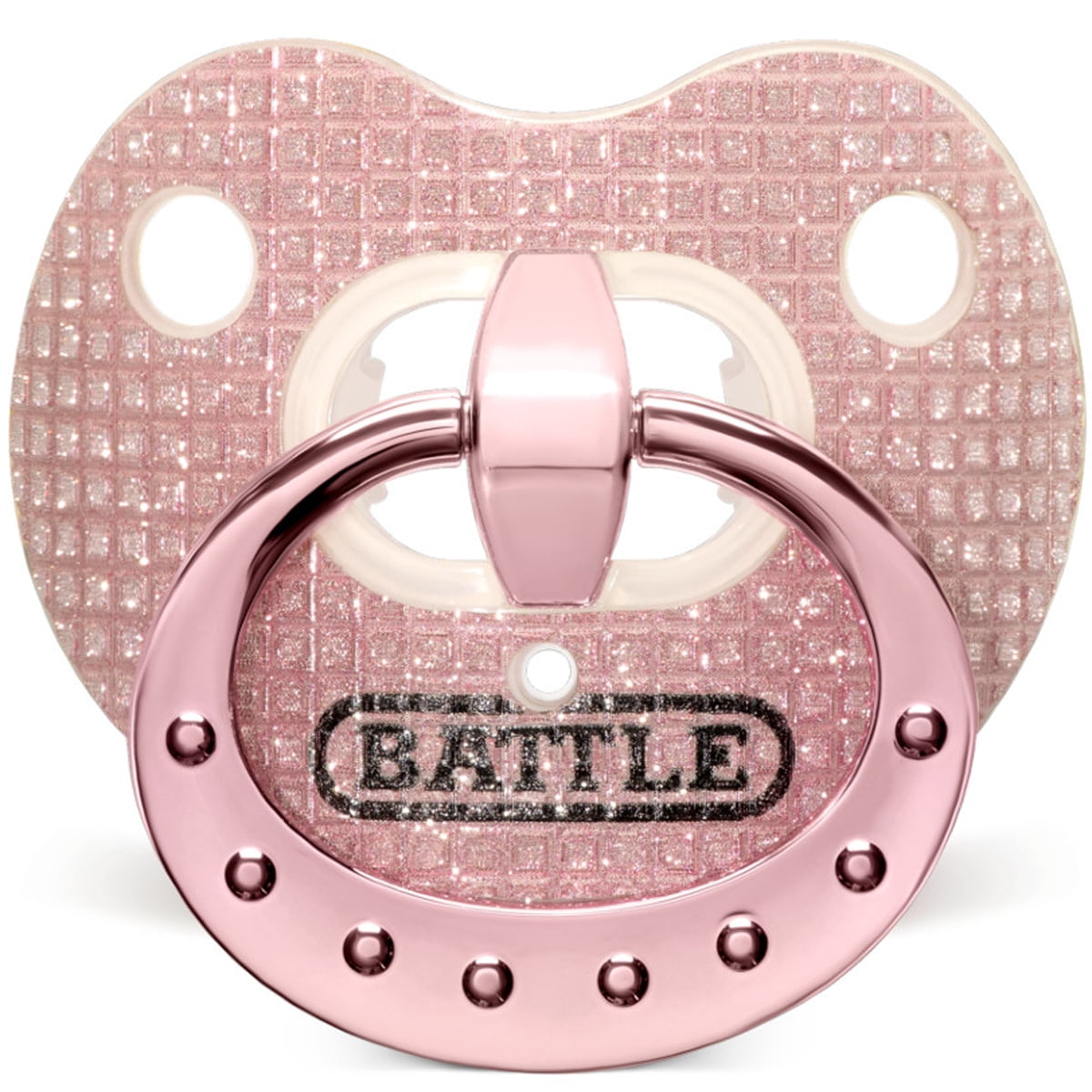 Battle Sports Binky Oxygen 3D Diamonds Lip Protector Mouthguard - Pink ...