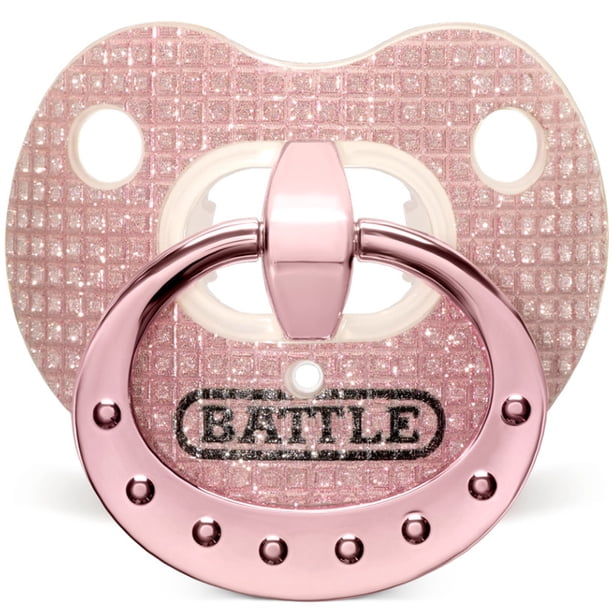 Battle Sports Binky Oxygen 3D Diamonds Lip Protector Mouthguard - Pink ...