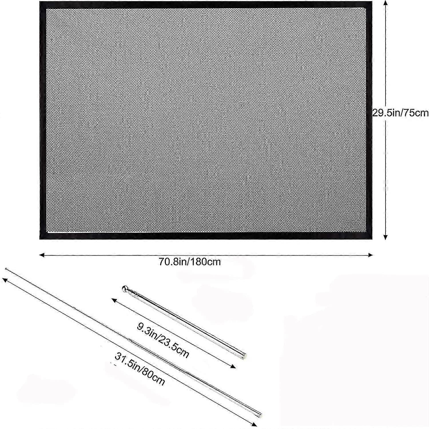 Click here for Foohvr Magic Gate For Dogs Retractable Stair Gate... prices