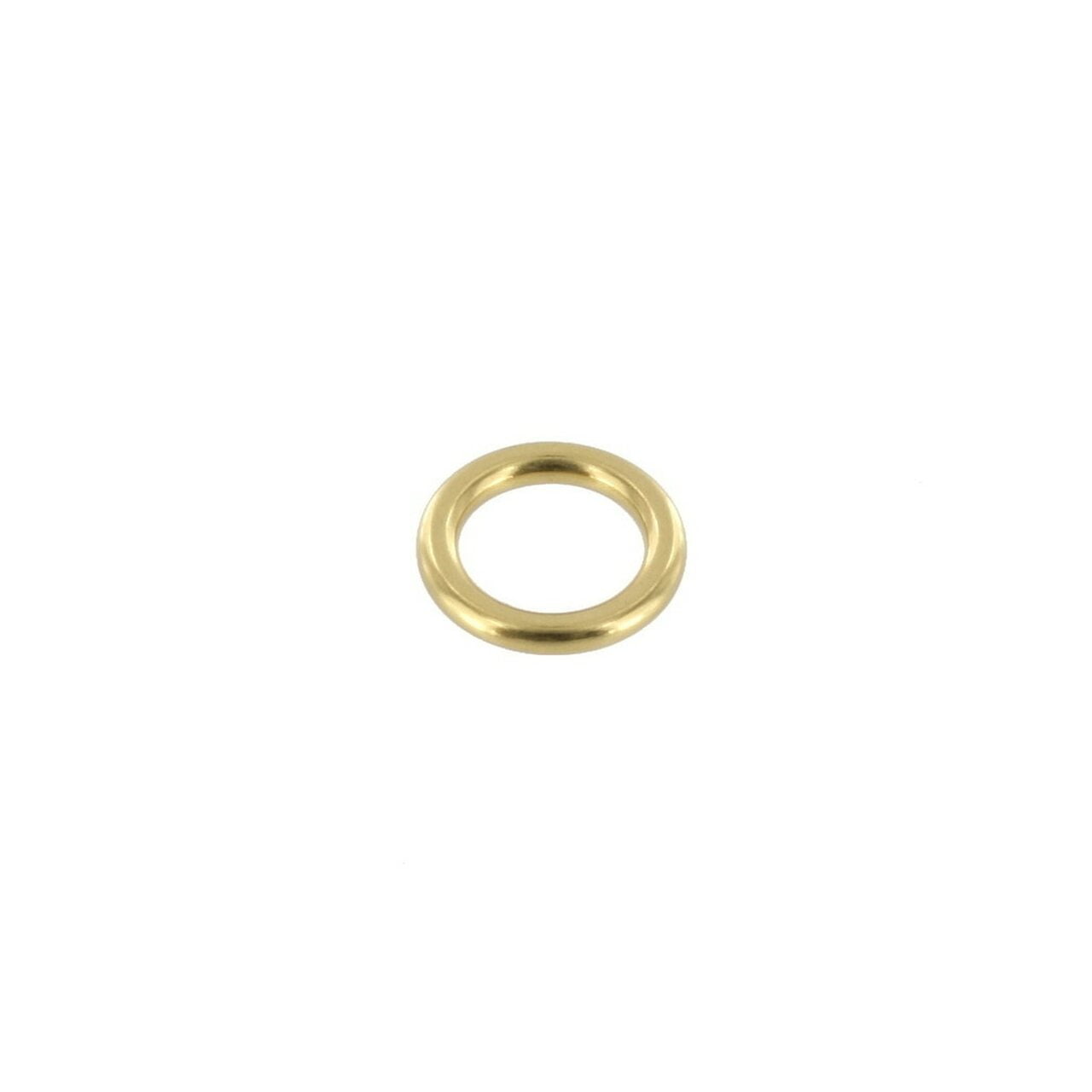 OR0 Natural Brass, Thick O-Ring, Solid Brass-LL, Multiple Sizes ...