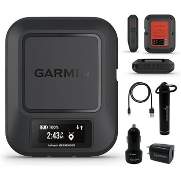 Garmin inReach Messenger Satellite Communicator Handheld, Two-Way ...