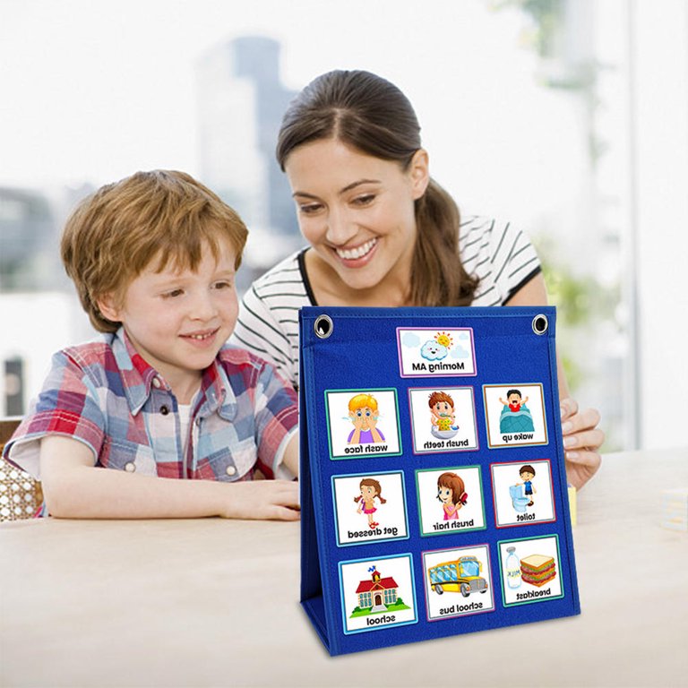 70 Pieces Visual Schedule Chart For Kids Daily Routine, 46% OFF