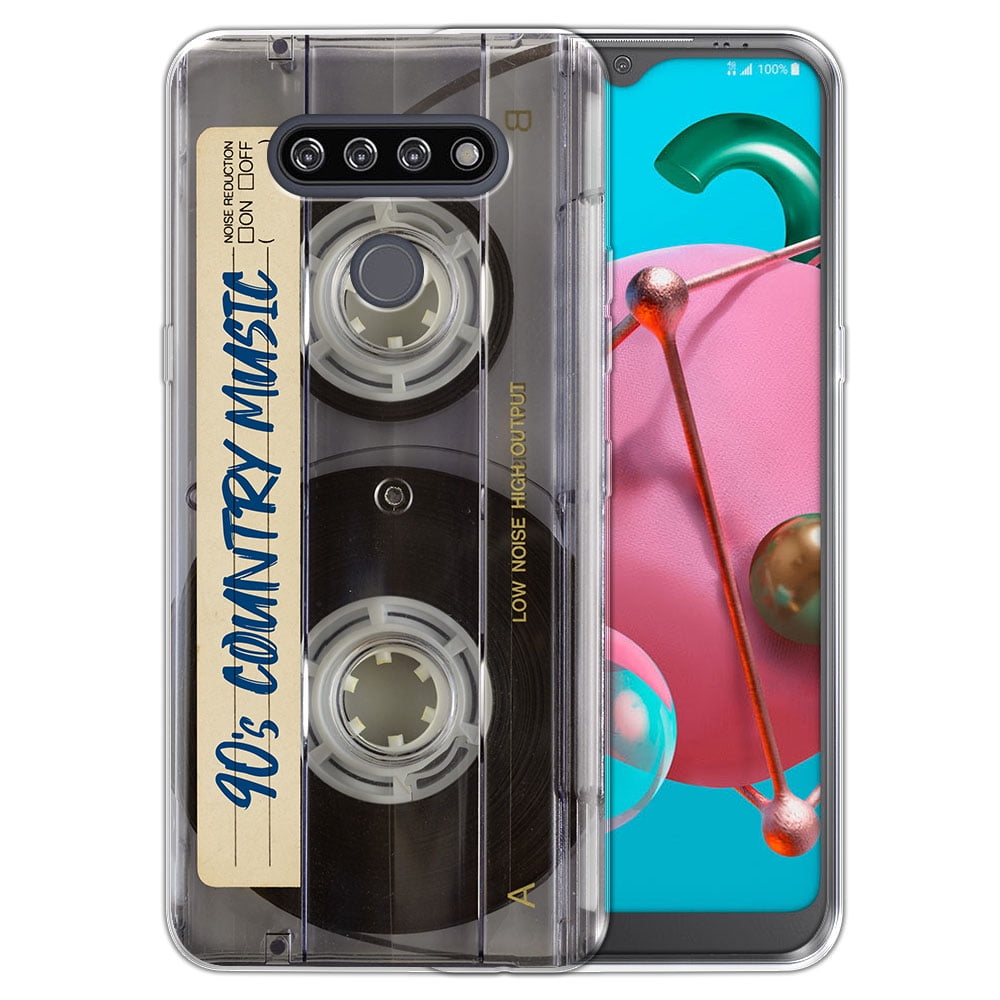 FINCIBO Soft TPU Clear Case Slim Protective Cover for LG K51 K500UM ...