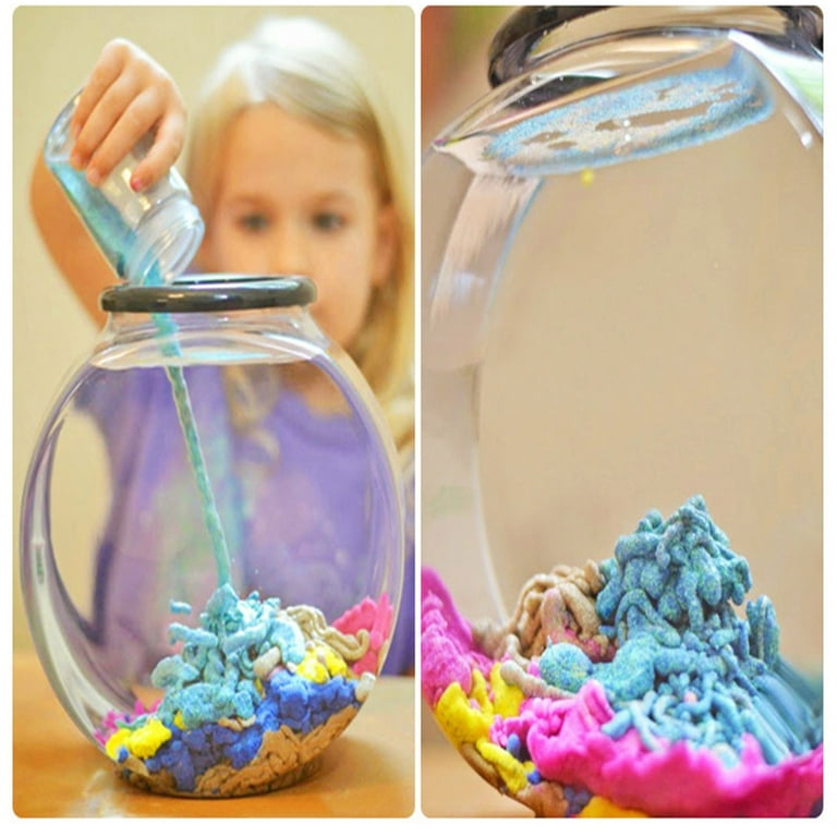 Hydrophobic Sand 7 Pack Colorful Magic Sand,Amazing Hydrophobic Sand