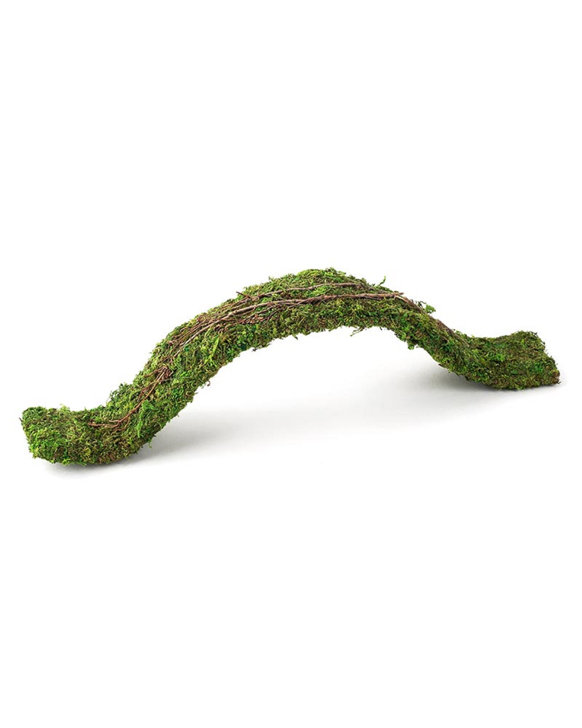 24" Pet Reptile Bendable Moss Bridges - Green Mossy Flex Bridge ...