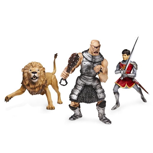 Narnia Deluxe Action Figure 3-Pack: Aslan Reborn, King Edmund and ...