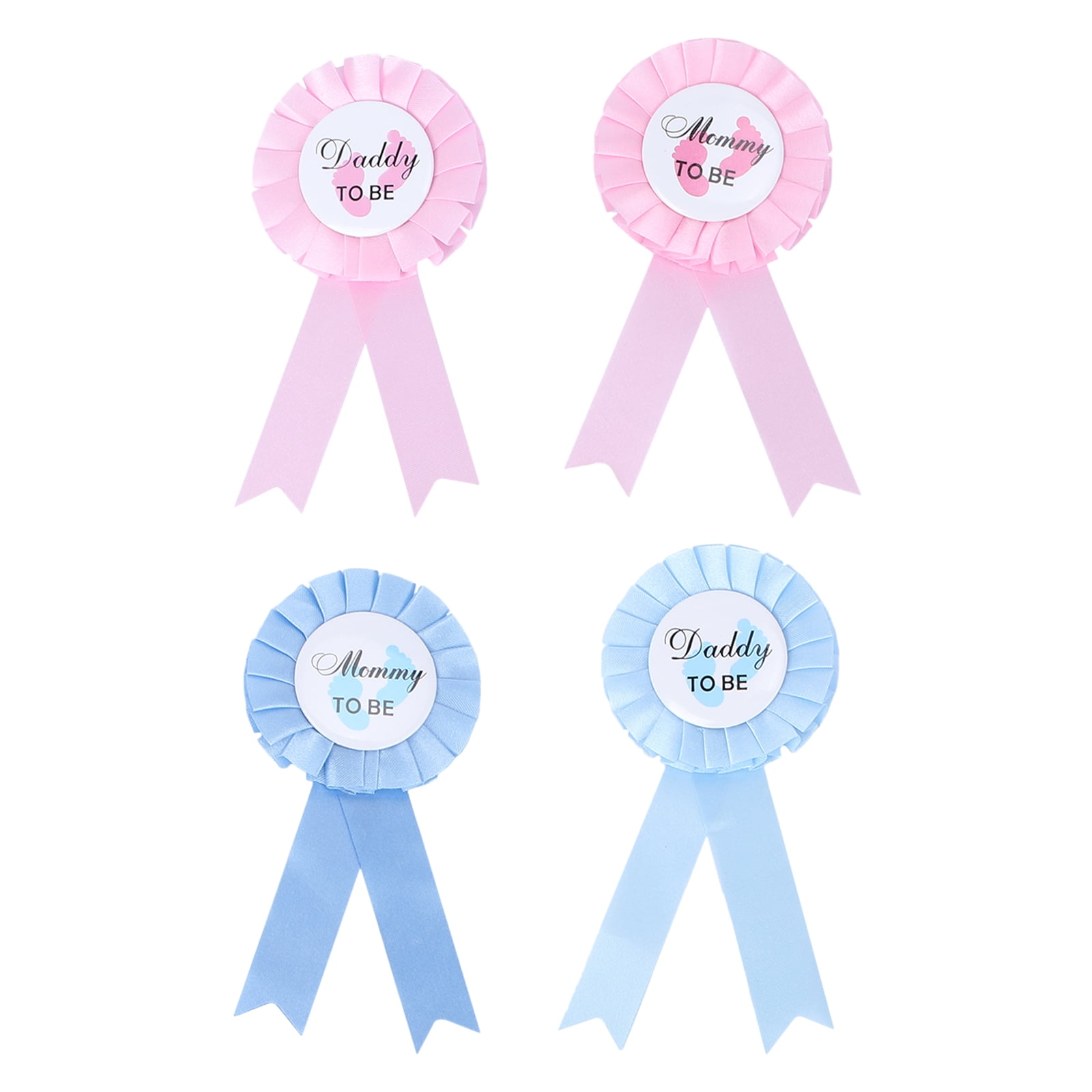 Frcolor Be Pin Mom Baby Shower Badge Mother Reveal Daddy Mommy Party ...