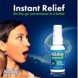 Allday® Alcohol-Free Dry Mouth Spray, Max Strength Xylitol, Fast Acting ...