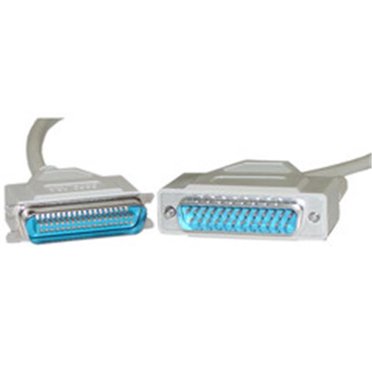 C&E Serial Cable, DB9 Female to DB25 Male, UL rated, 9 Conductor, 3 ...