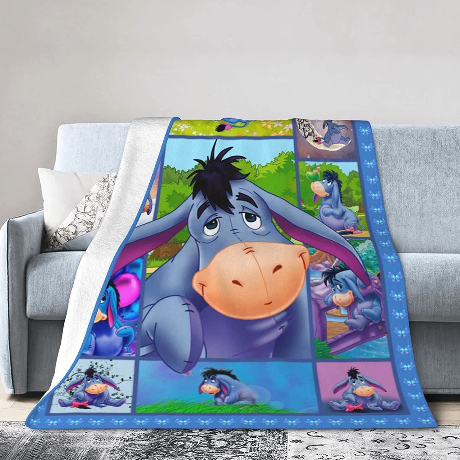 Click here for Winnie The Pooh Eeyore Ultra-Soft Throw Blanket Fo... prices