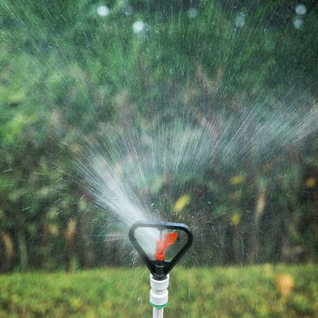 Lawn Sprinkler High-Rise Garden Sprinkler, Automatic 360 Rotating ...