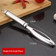 Fish Scale Remover, Stainless Steel Fish Scaler Easy Use Fish Descaler ...