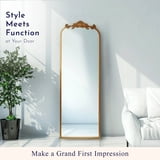 Crystal Art Gallery 22" x 64" Gold Filigree Arch Full Length Floor ...