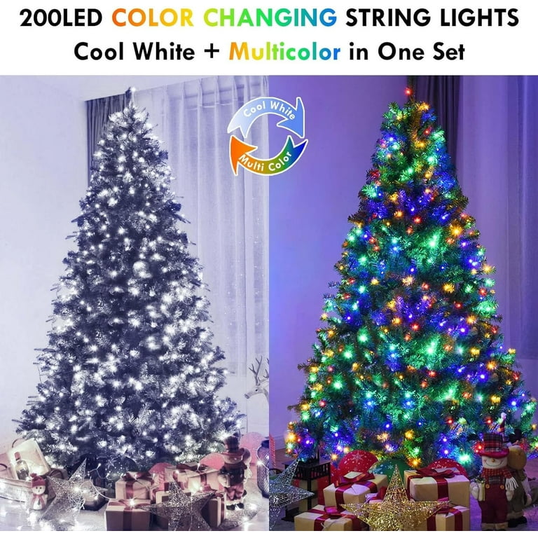 Coolest Color Changing Led Christmas Lights 82ft 1000 LED String