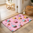 2x3 Cartoon Cakes Food Small Area Rug for Entryway, Washable Non Slip ...