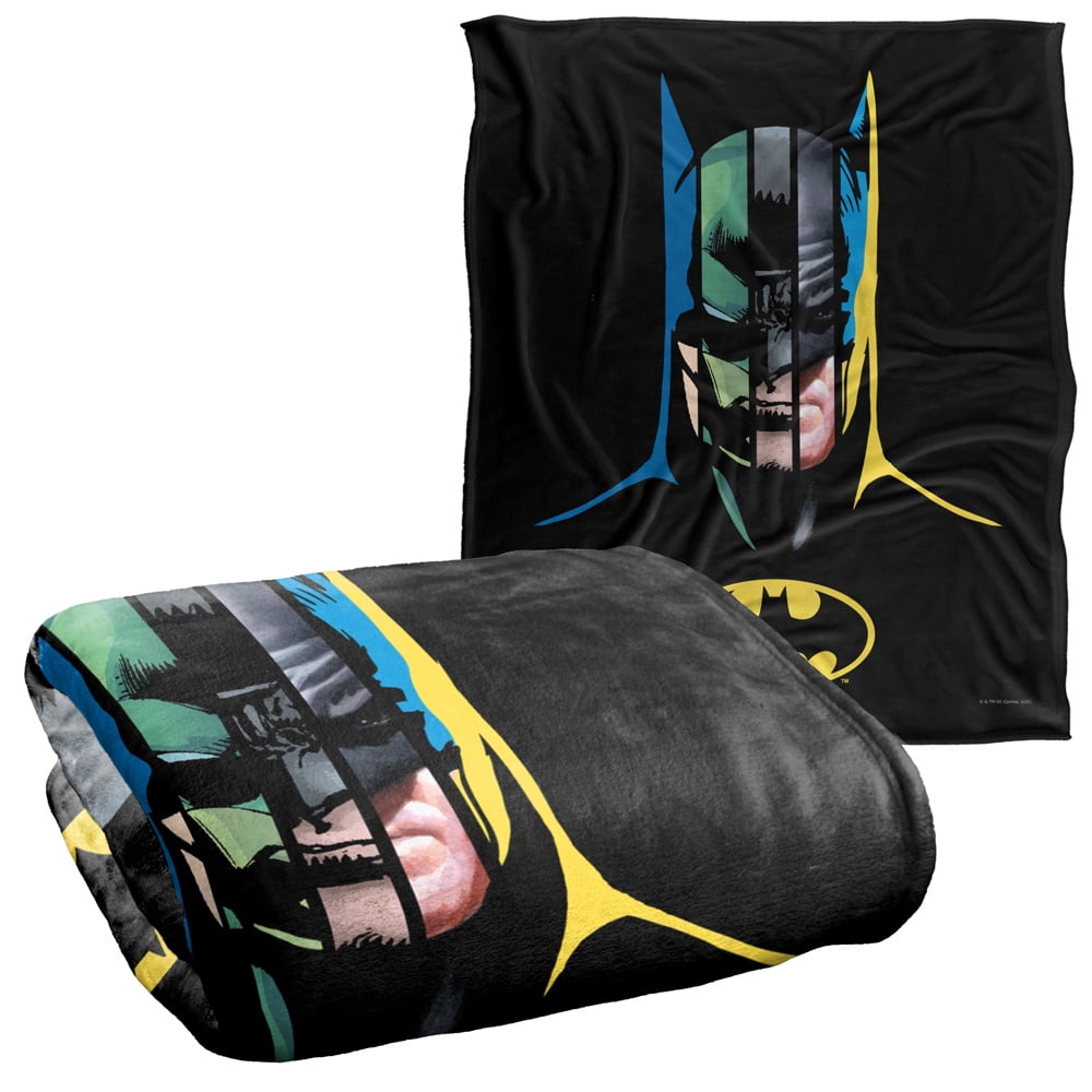 Batman 80 Years Many Faces Officially Licensed Silky Touch Super Soft ...