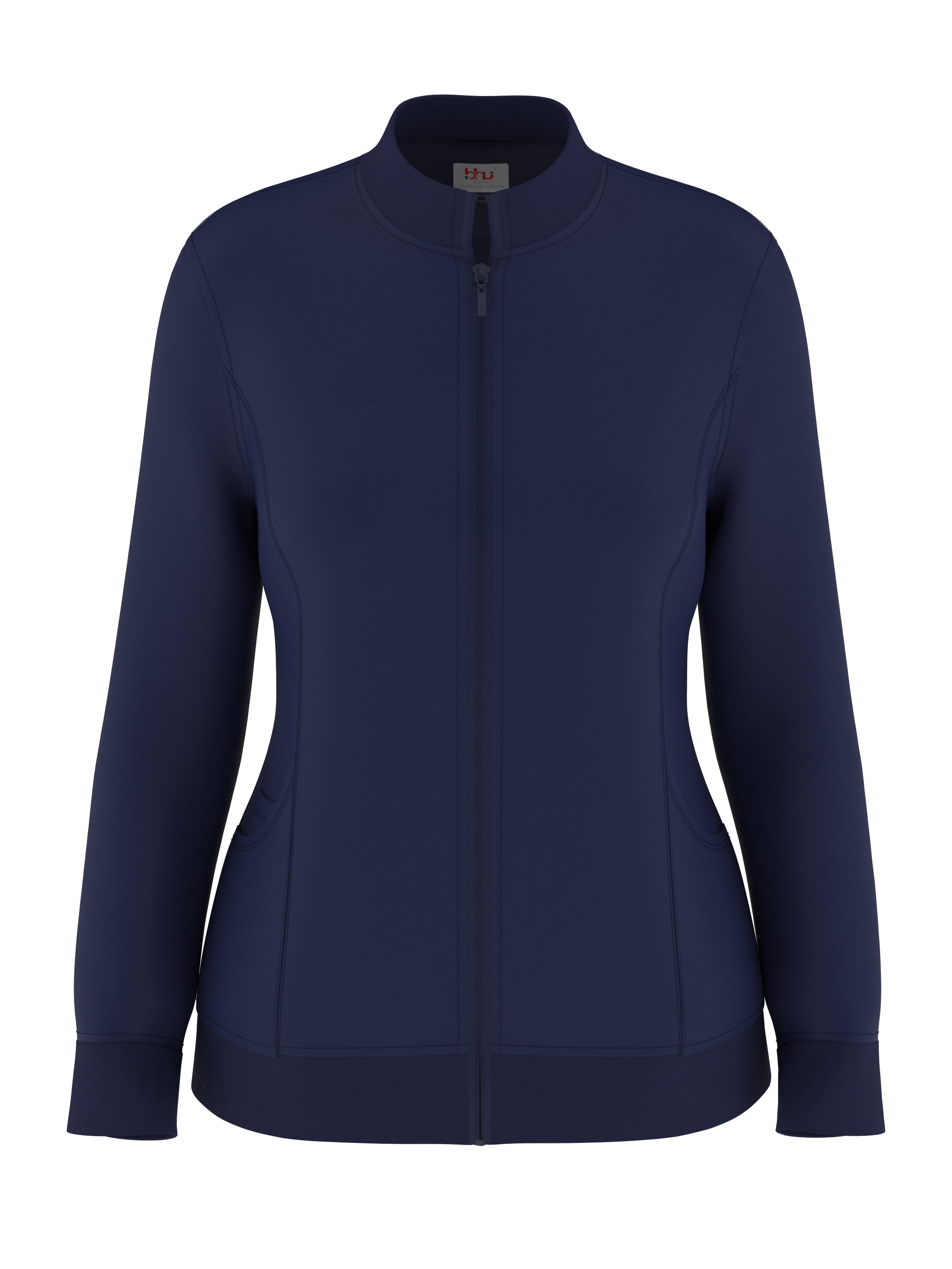 Ladies Zip Front Nursing Scrub Warmup Jacket 4 Colors Sizes XS S M L XL ...