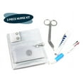 EMI Nurse WHITE Pocket Organizer 4 Piece Kit - Plus Lister Scissors ...