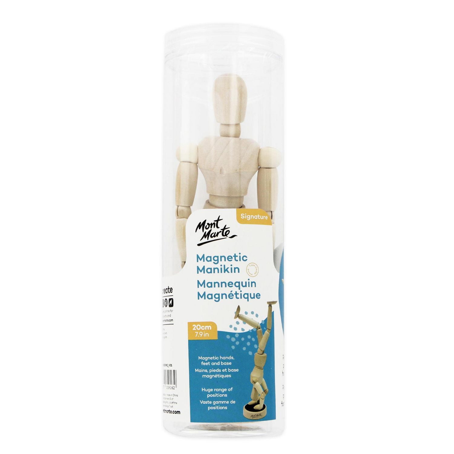 Click here for Mont Marte Magnetic Manikin - 20 Cm (7.9 In)  Natu... prices