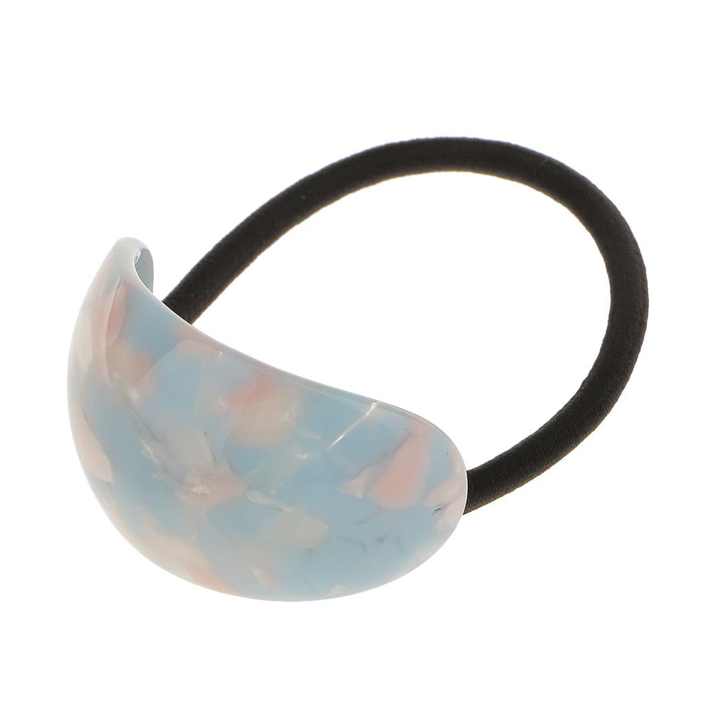 Banda elástica Zulema Acrílico Semicírculo Azul | Bodega Aurrera en línea