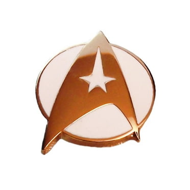 Star Trek Starfleet Insignia Stainless Steel Pin - Walmart.com