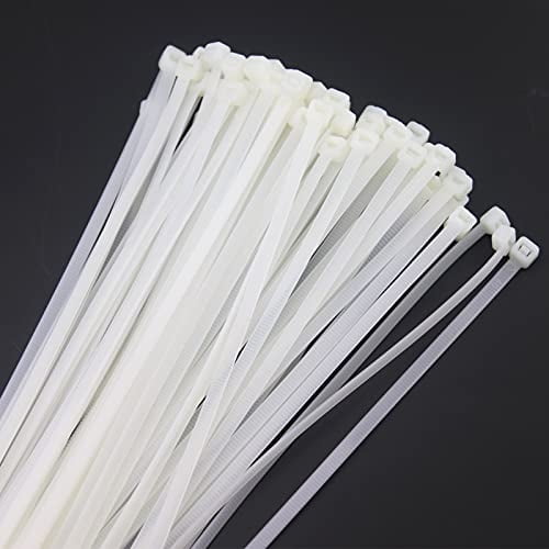 Aidilite 250pcs Sujetacables Plástico Nylon Zip Wire Tie Wraps Resiste ...