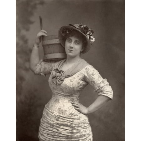 Leonora Braham (1853-1931). /Nenglish Opera Singer, In The Title Role ...