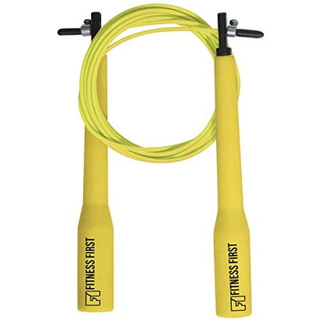 Adjustable Steel Wire Jump Rope, Yellow | Walmart Canada
