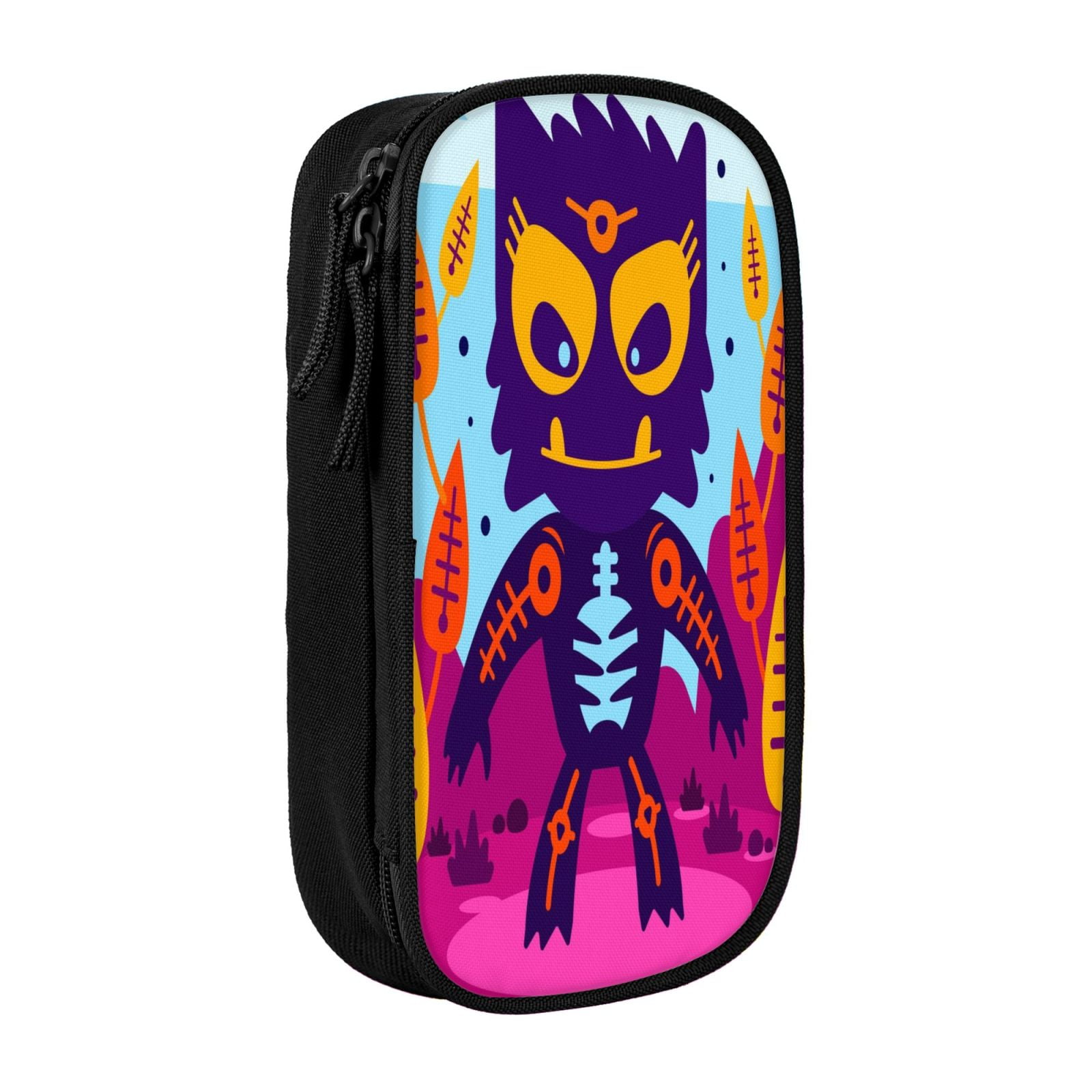 XMXY Monster Alien Planet Large Capacity Pencil Case, Portable Pencil ...