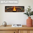 2D Flat, 1pc Rustic Backyard Bar & Grill Aluminum Wall Sign - Vintage ...