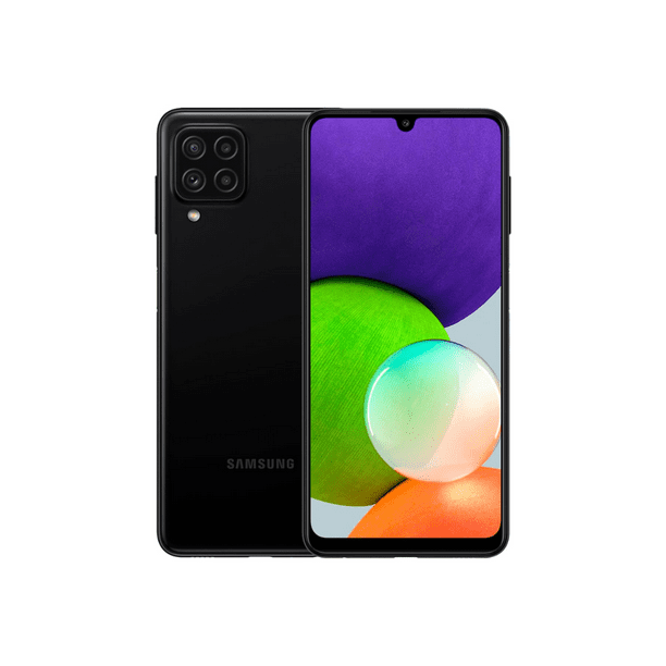 Samsung Galaxy A22 64GB Negro Reacondicionado negro | Bodega Aurrera en ...