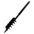 vidaXL Garden Auger Planting Auger Drill Bit with Double Spirals Steel ...