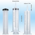 4-pack 150ml syringe, suitable for liquids - large horticultural ...