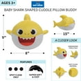 Baby Shark Kids Bedding Plush Cuddle and Decorative Pillow Buddy ...
