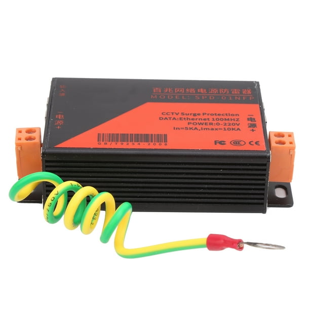 Thunder Protector,Ethernet Surge Protector Monitoring Network Thunder ...