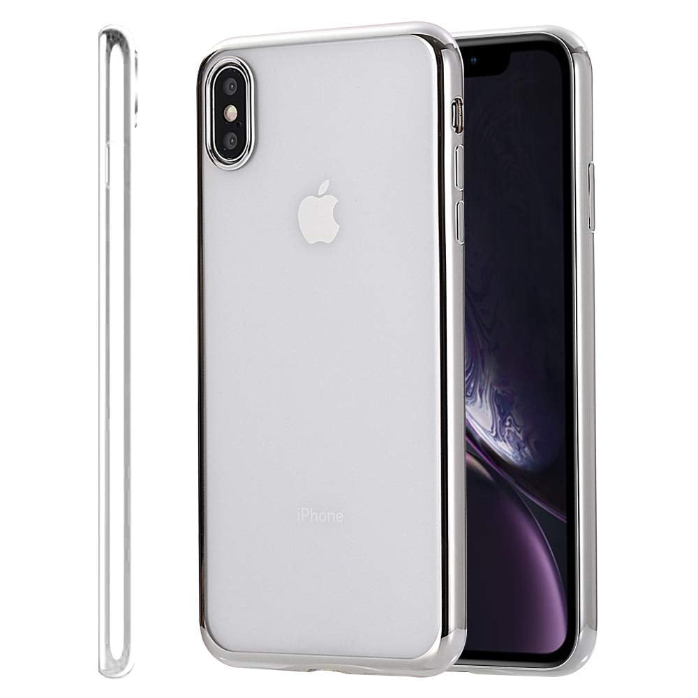 Mignova iPhone X / XS case, crystal transparent reinforced corner ...
