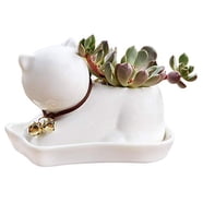 Red Carpet Studios Planter Cat Stone Effect - Walmart.com